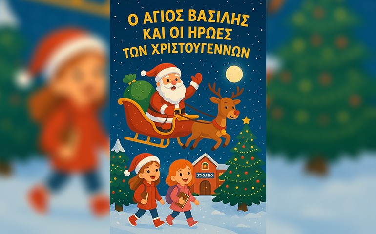 7€: Παιδική Παράσταση «Ο Άγιος Βασίλης & οι Ήρωες των Χριστουγέννων»